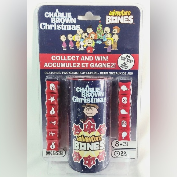 Games | A Charlie Brown Christmas Adventure Bones Dice Game Peanuts ...